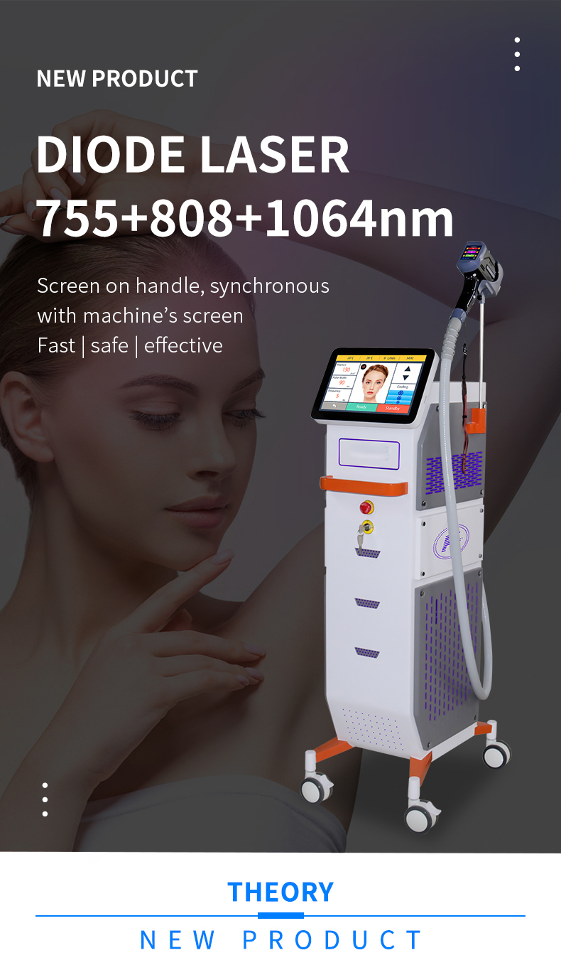 755 808 1064nm Laser Diode Hair Removal Machine - Buy 755 808 1064nm ...